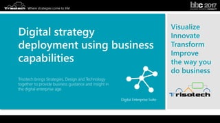 Digital strategy deployment using business capabilities Denis Gagne | PPT