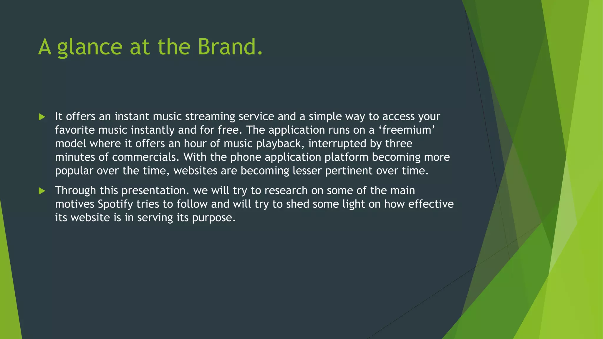 Digital strategy for spotify | PPTX
