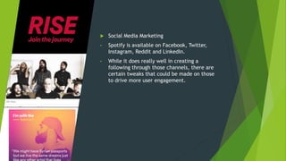 Digital strategy for spotify | PPTX