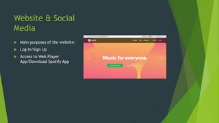 Digital strategy for spotify | PPTX