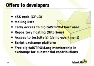 digitalSTROM Server Development | PPT