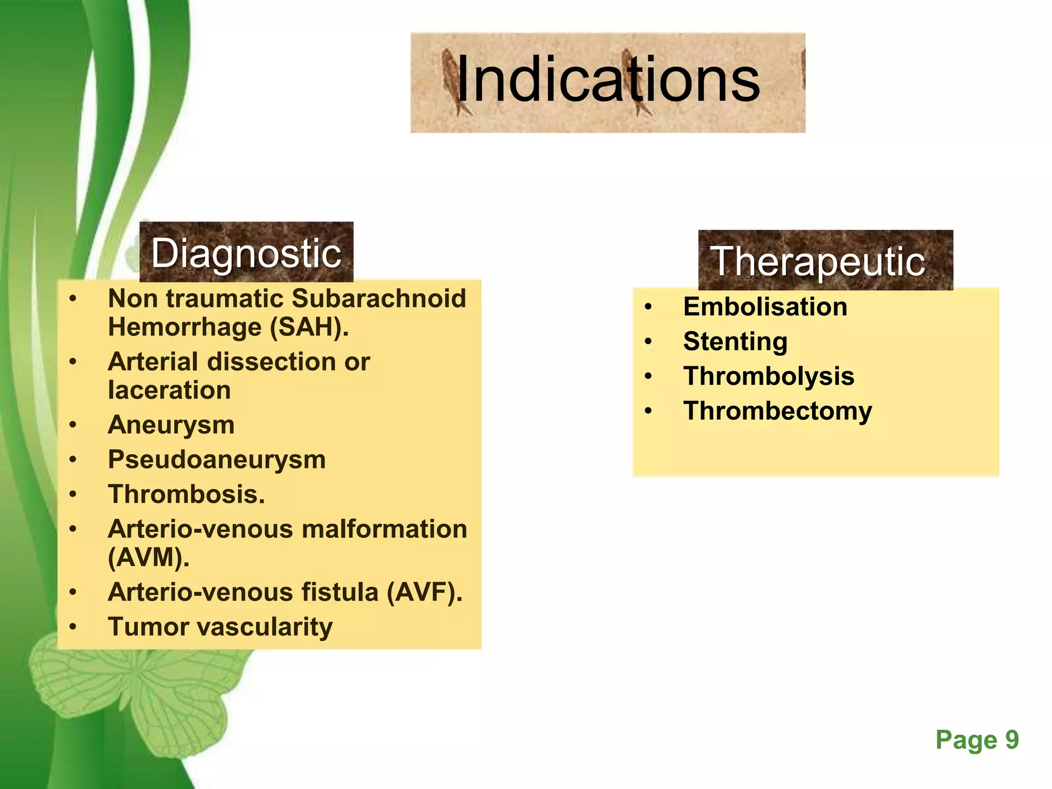 Digital subtraction angiography | PPTX
