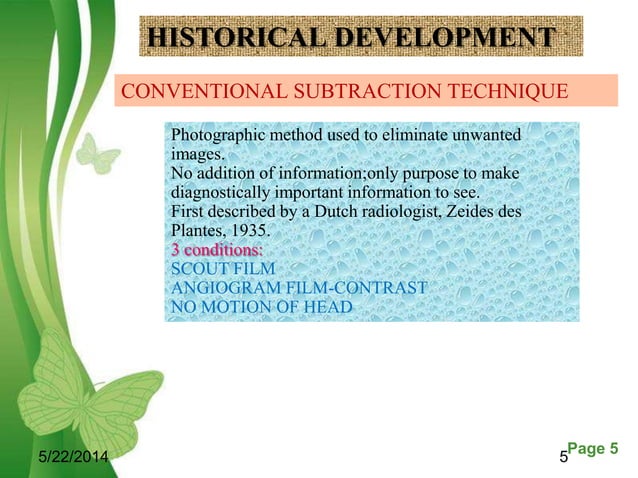 Digital subtraction angiography | PPTX