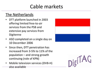 Digital Switchover In Europe Old, David Bradshaw | PPT