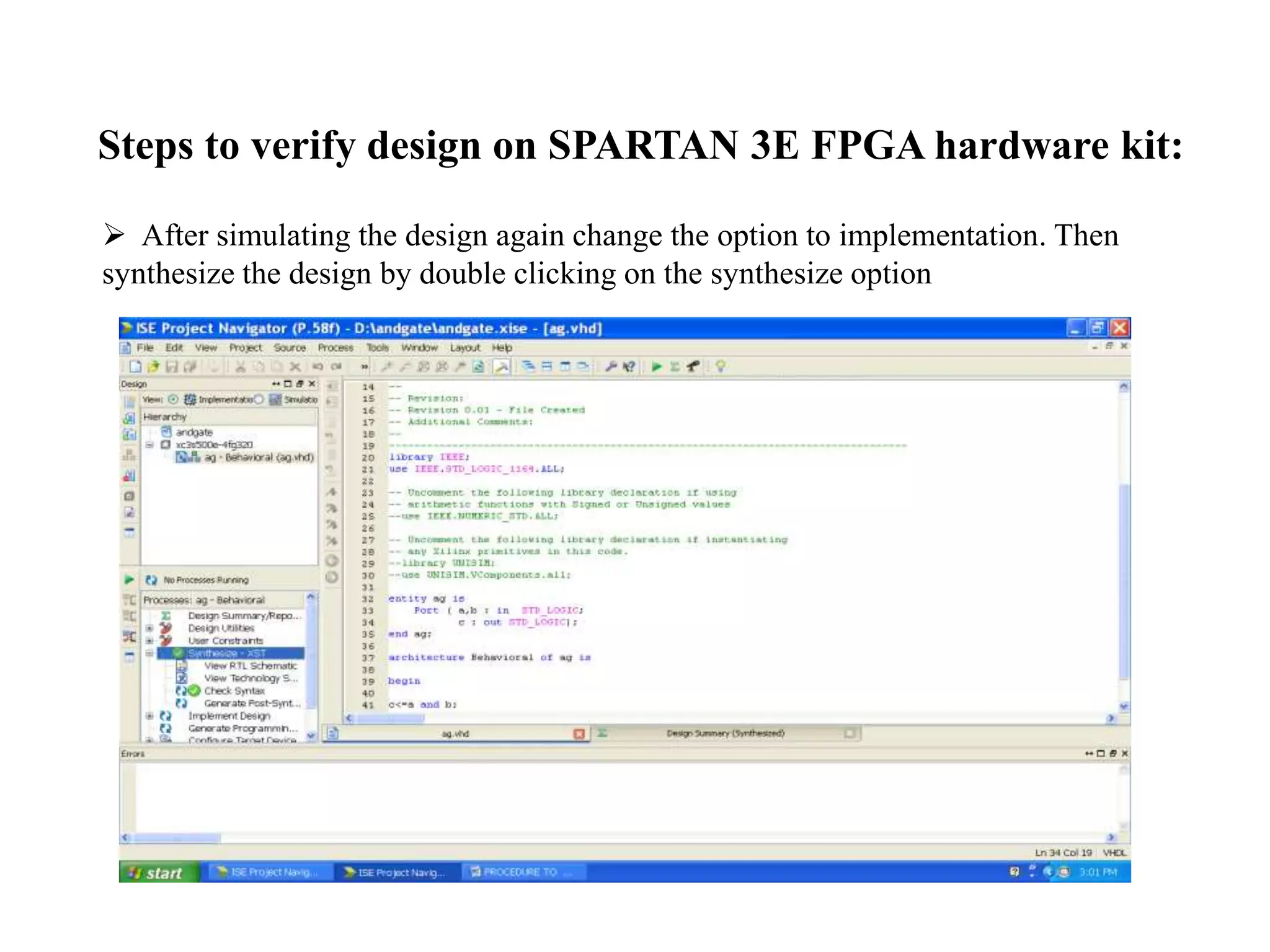 Digital system design lab procedure ppt | PPT