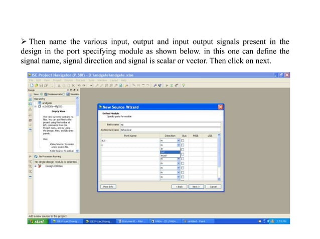 Digital system design lab procedure ppt | PPT