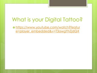 Digital Tattoo Module 2 | PPTX | Internet for Beginners | Internet