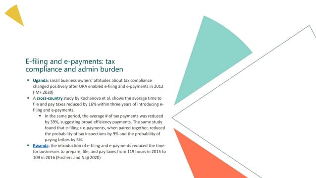 Digital tax payment systems in low- and middle-income countries (LMICs) – M Arewa and F Santoro ...