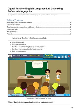Digital Teacher English Language Lab Speaking Software Infographics.pdf