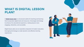 Digital Teacher Lesson Plan: Enhancing Education Through Technology | PDF