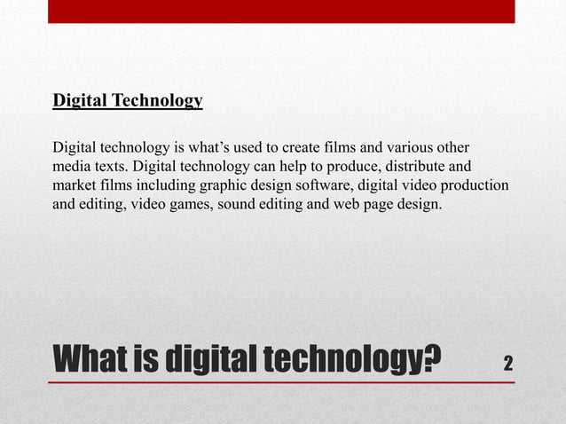 Digital tech | PPTX