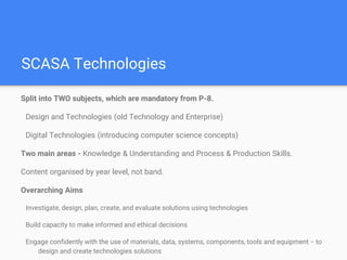 Digital and Design Technologies Curriculum - #ionapsict | PPTX ...