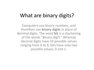 Digital Technology | PPTX