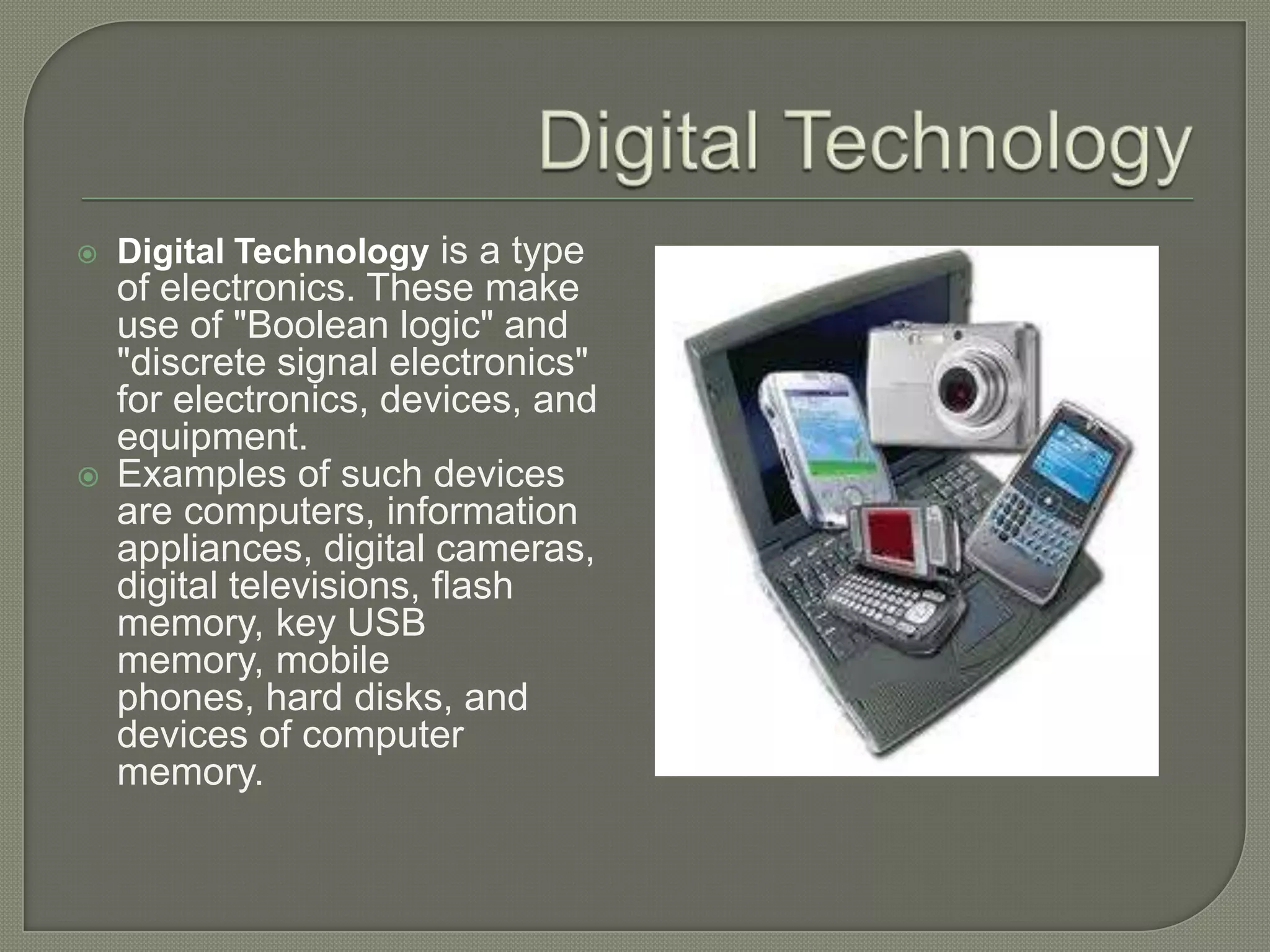 Digital technology | PPT