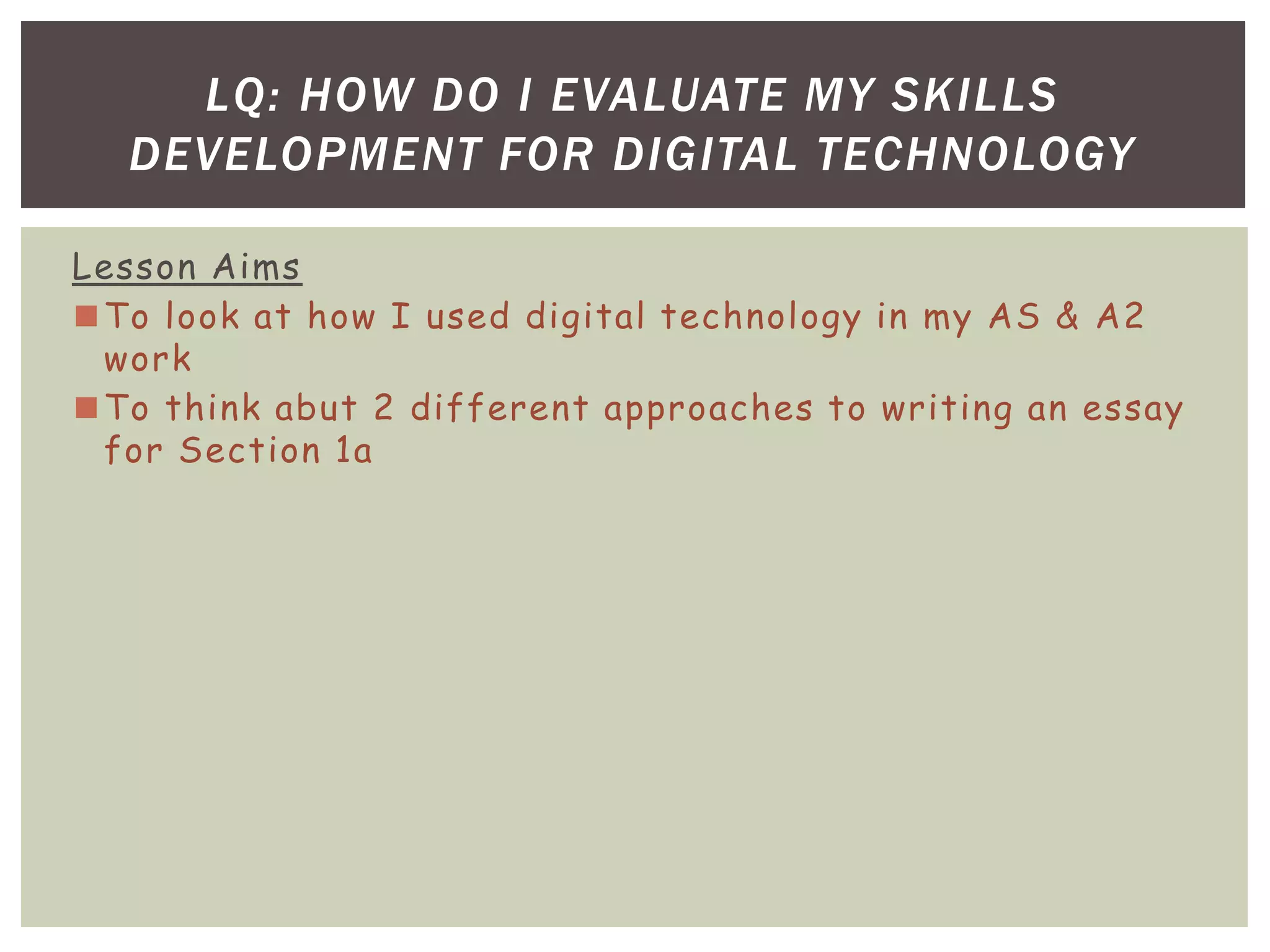 Digital technology | PPT