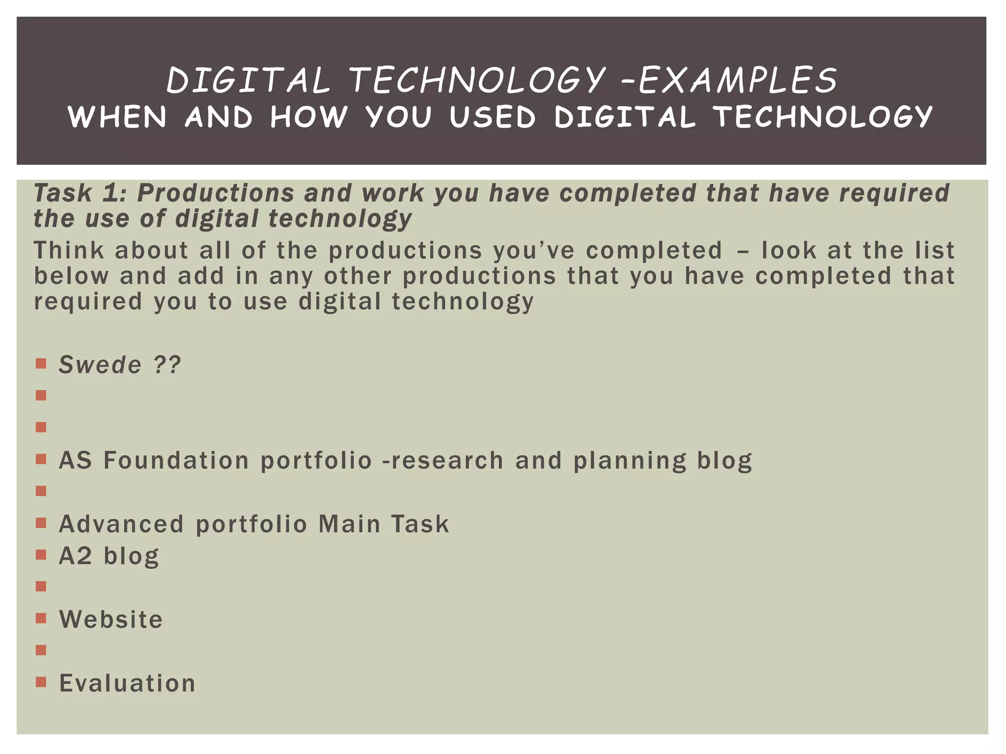 Digital technology | PPT