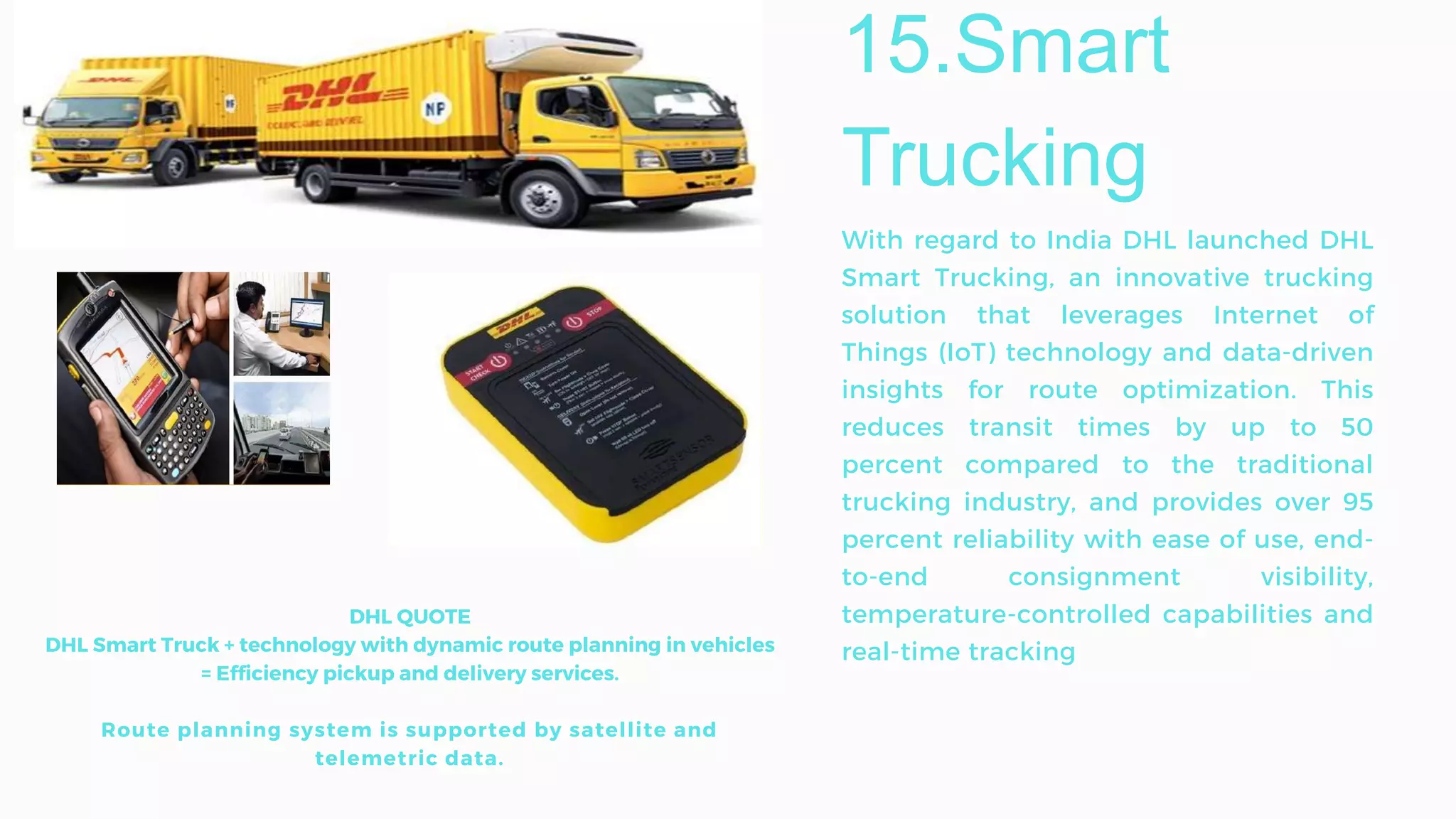 Digital Technology Used by DHL | PPTX