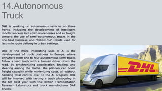 Digital Technology Used by DHL | PPTX