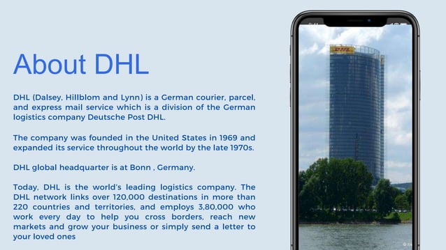 Digital Technology Used by DHL | PPTX