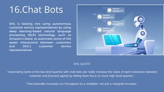 Digital Technology Used by DHL | PPTX