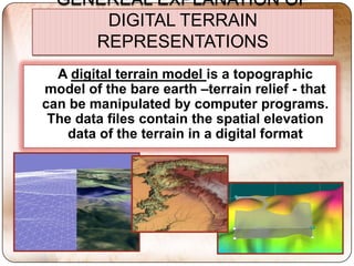 Digital terrain representations(last) | PPTX