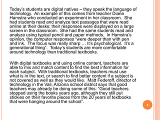 Digital Textbooks | PPT