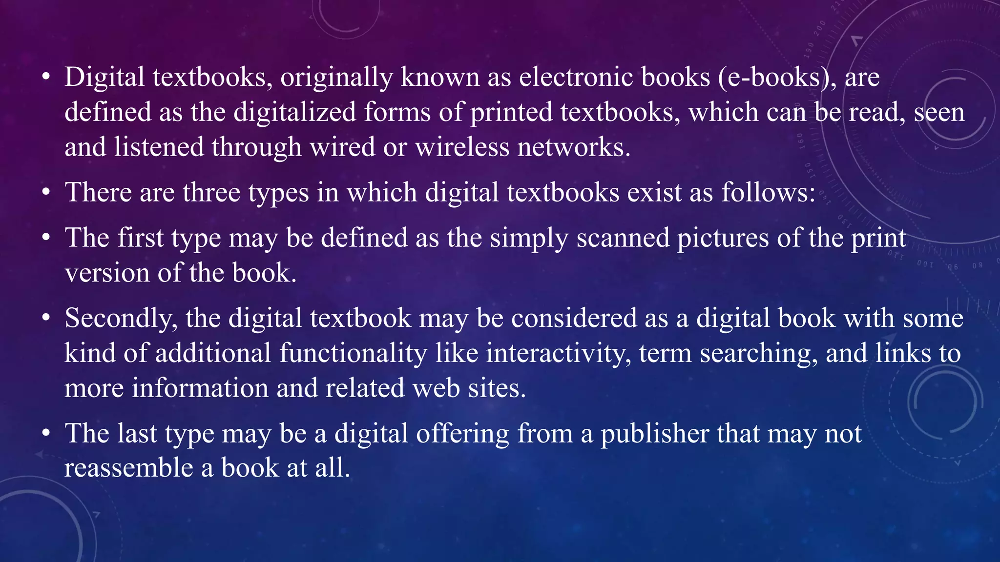 Digital texts & e content | PPTX