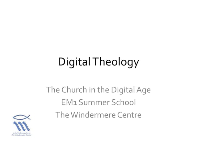 Digital theology | PPT