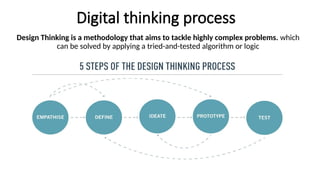 Digital thinking process. show how to think | PPTX
