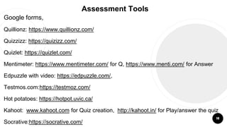 Digital Tools & Techniques For Teaching & Learning | PPTX