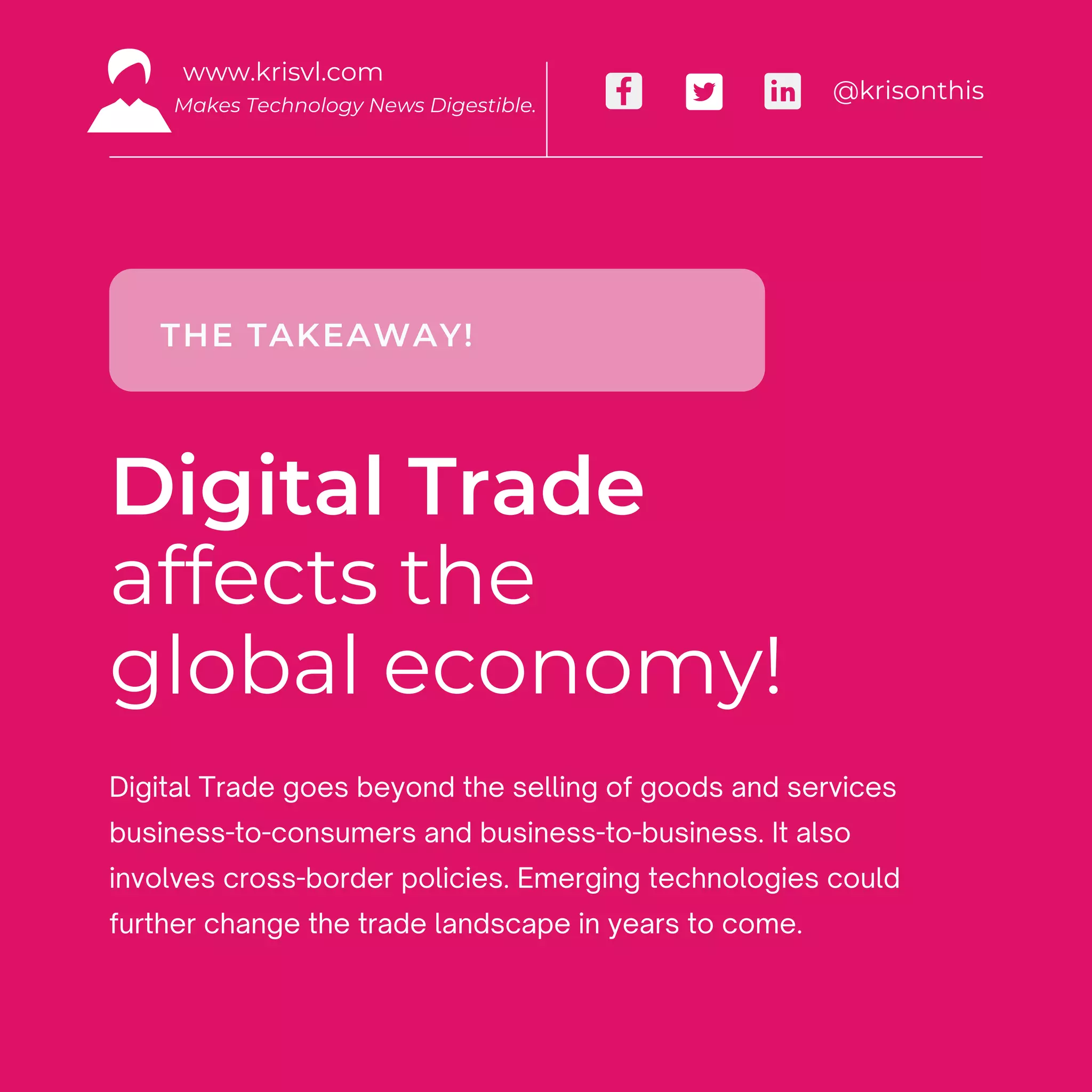 What is Digital Trade and Why it Matters | PDF