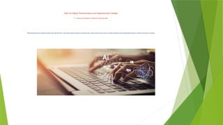 Digital Transfermation & Organisational Changes.pptx
