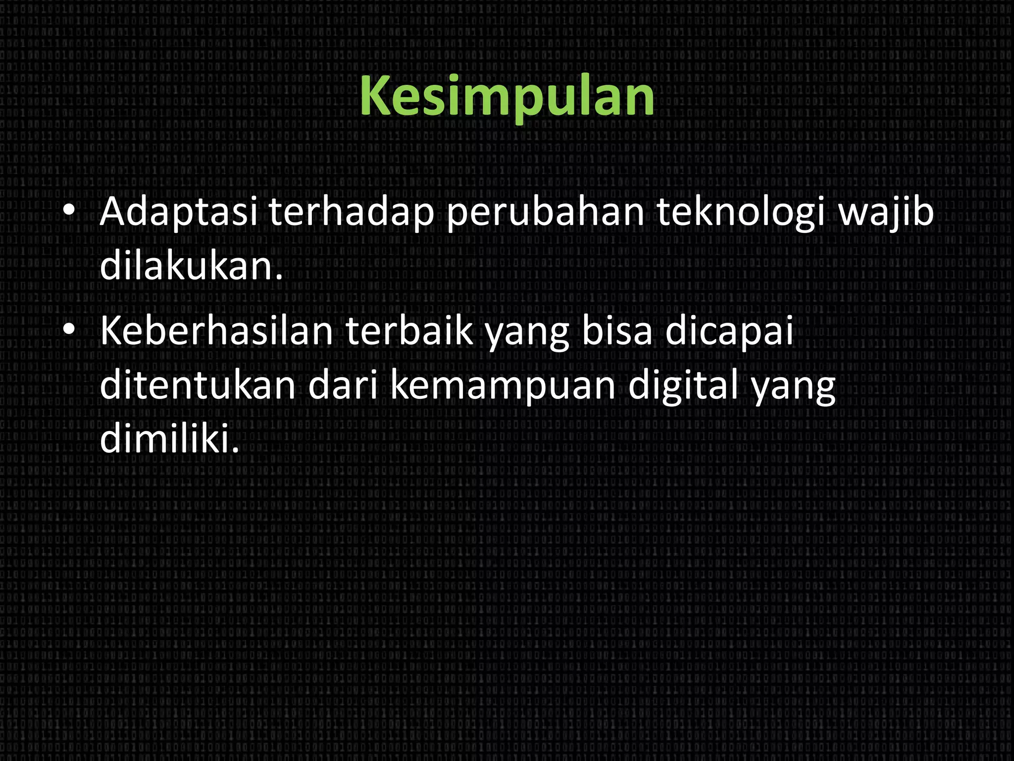 Digital Transformation - Transformasi Digital | PDF