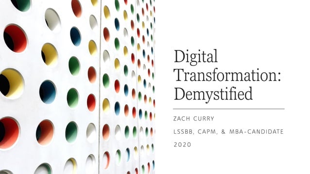 Digital transformation: Demystified | PPT