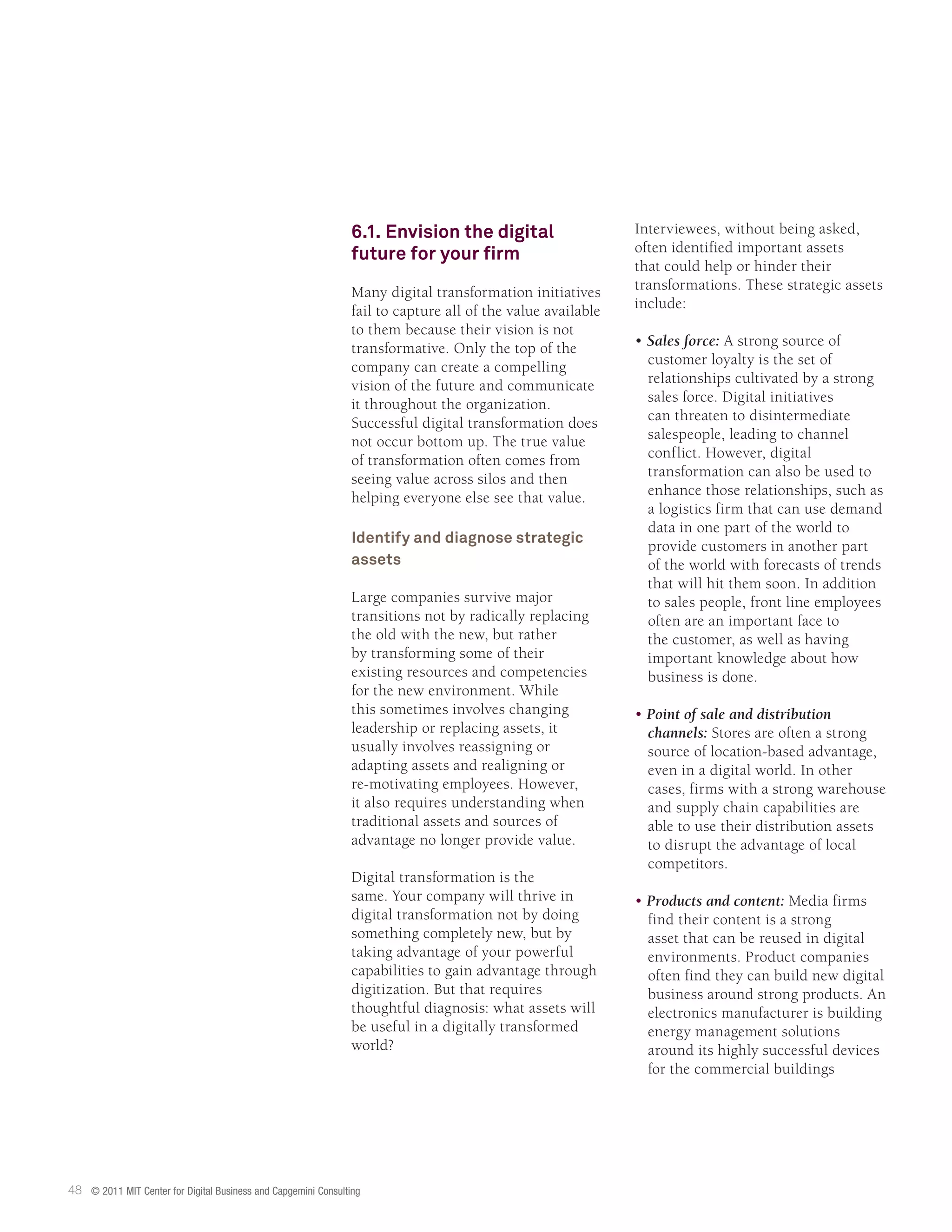 Digital transformation a road-map for billion-dollar organizations ...