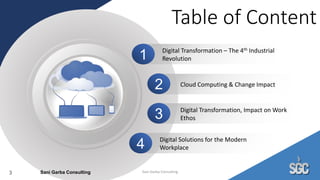 Digital Transformation: A Case for Modern Workplace | PPTX