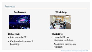 Digital transformation Workshop - Pietro Stopponi | PDF | Business | Business and Finance