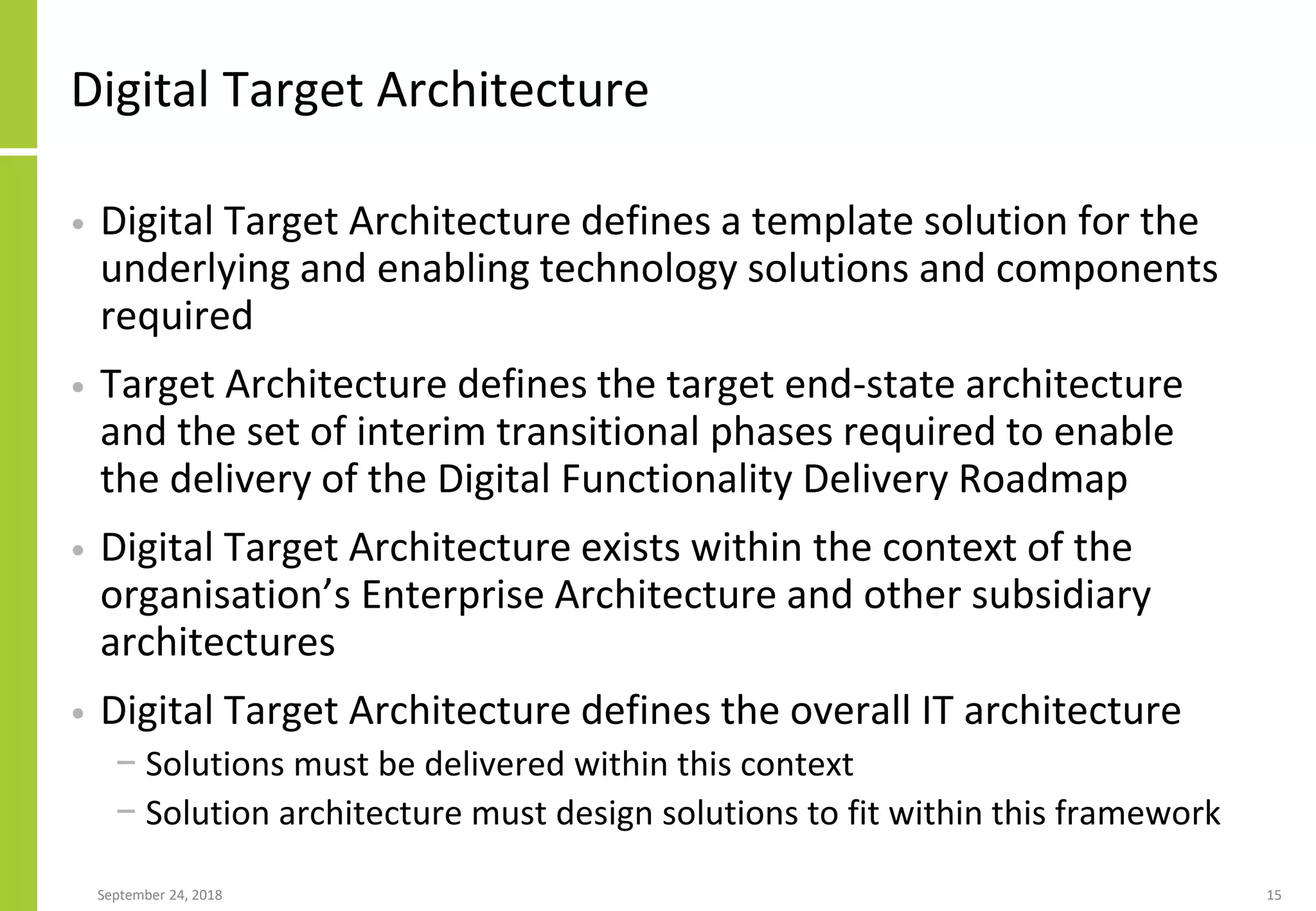 Digital Transformation And Solution Architecture | PDF