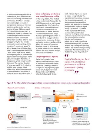 Nike: From Separate Digital Initiatives to Firm-Level Transformation | PDF