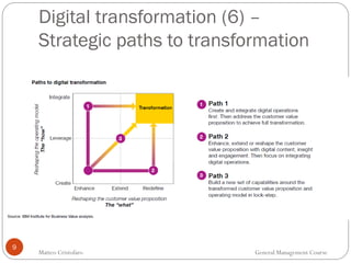 Big data and digital transformation | PDF