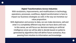 Digital transformation checklist for your business | PPT