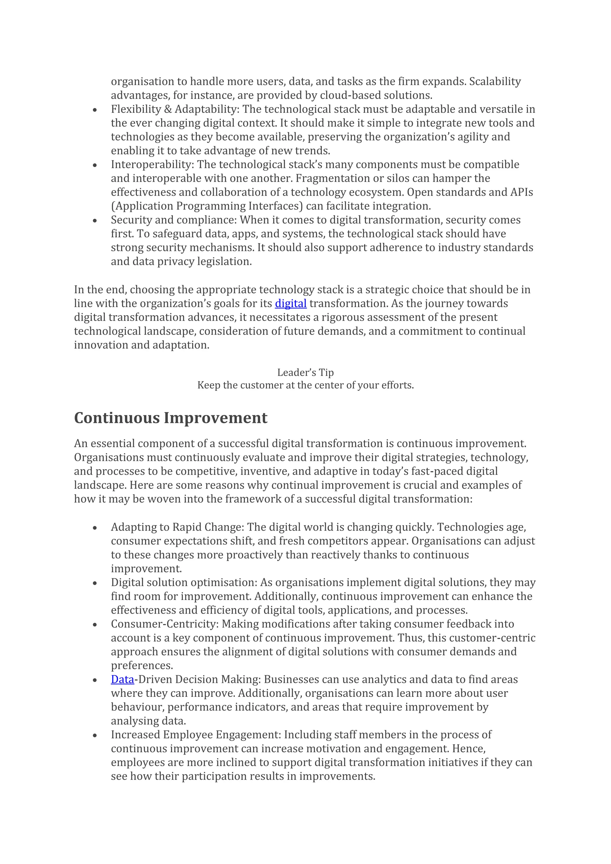 Digital Transformation Done Right: Secrets of Success - Learn Transformation | PDF | Computing ...