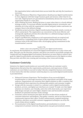 Digital Transformation Done Right: Secrets of Success - Learn Transformation | PDF | Computing ...