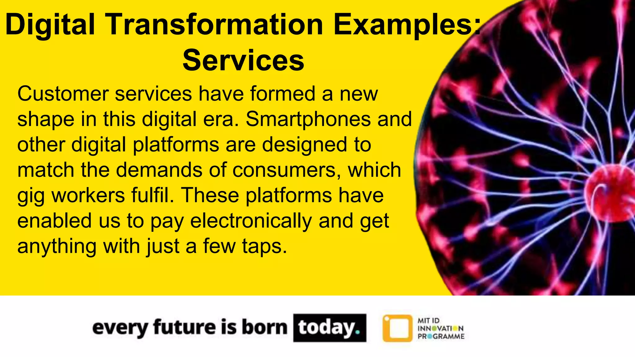 Digital Transformation Examples - MIT ID Innovation | PPT