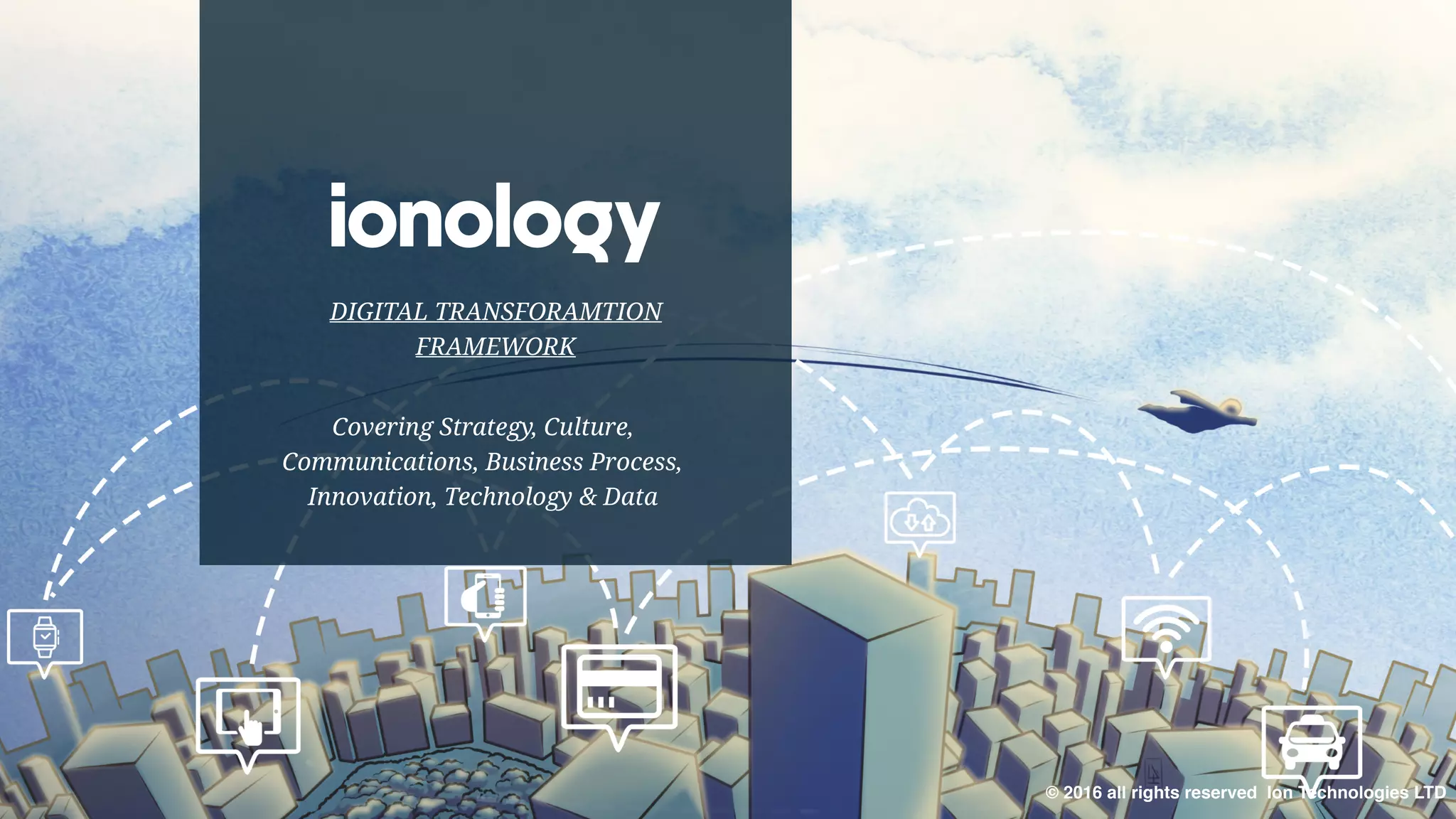 Digital Transformation Framework By Ionology | PDF