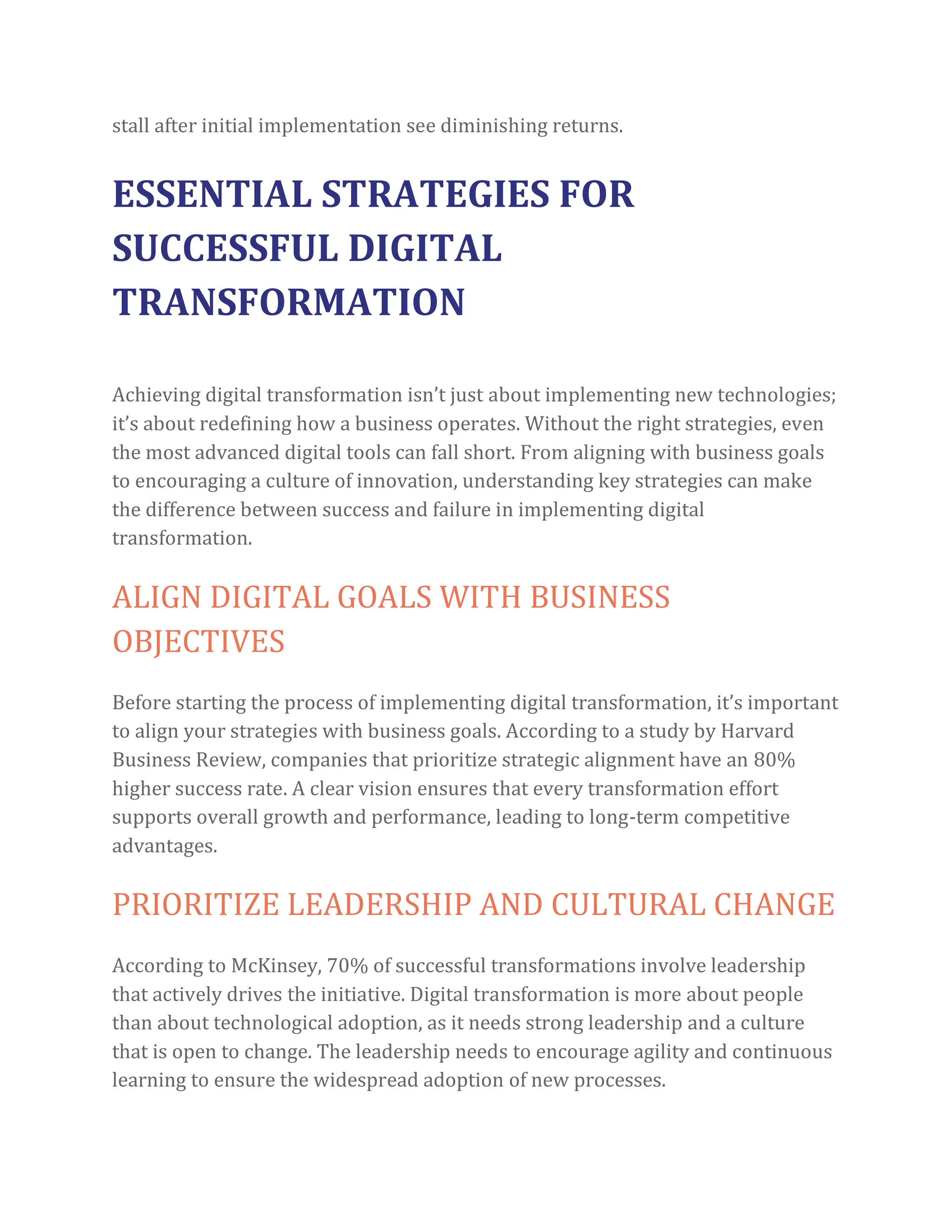 Digital Transformation Guide: Myths, Challenges, and Proven Strategies for 2025 (Whitepaper) | PDF