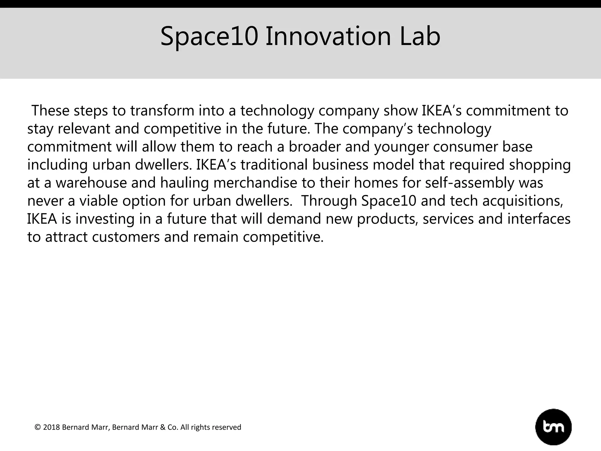 The Amazing Digital Transformation Of IKEA: Virtual Reality, Apps & Self-Driving Cars | PPTX