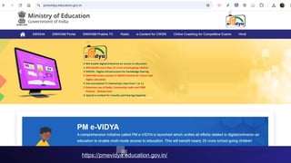 Digital Transformation in Education through PM e-VIDYA.pptx