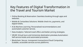 Digital Transformation in the Travel and Tourism Market | PPTX