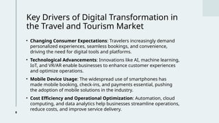 Digital Transformation in the Travel and Tourism Market | PPTX
